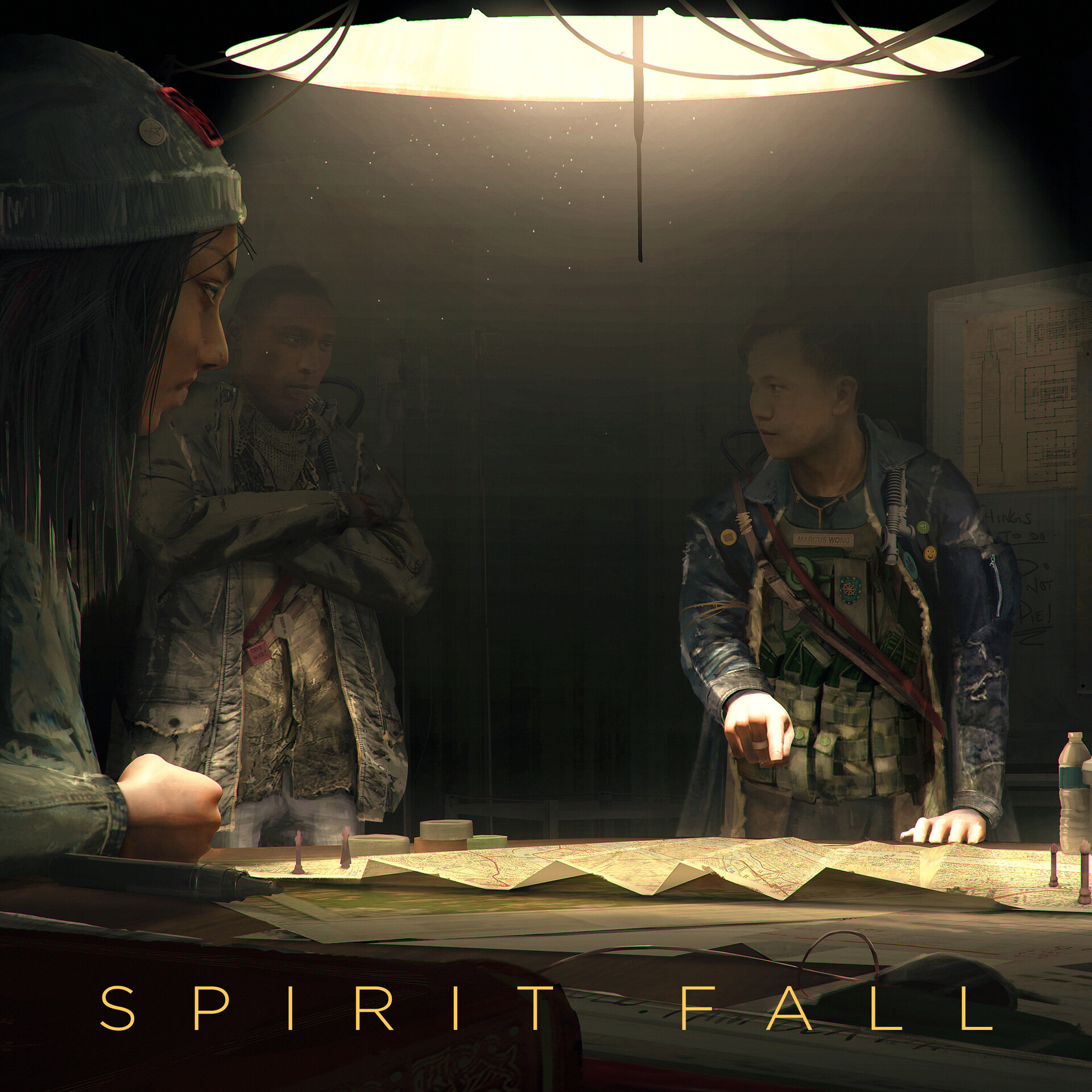 ArtStation - Scavengers planning - Spirit Fall