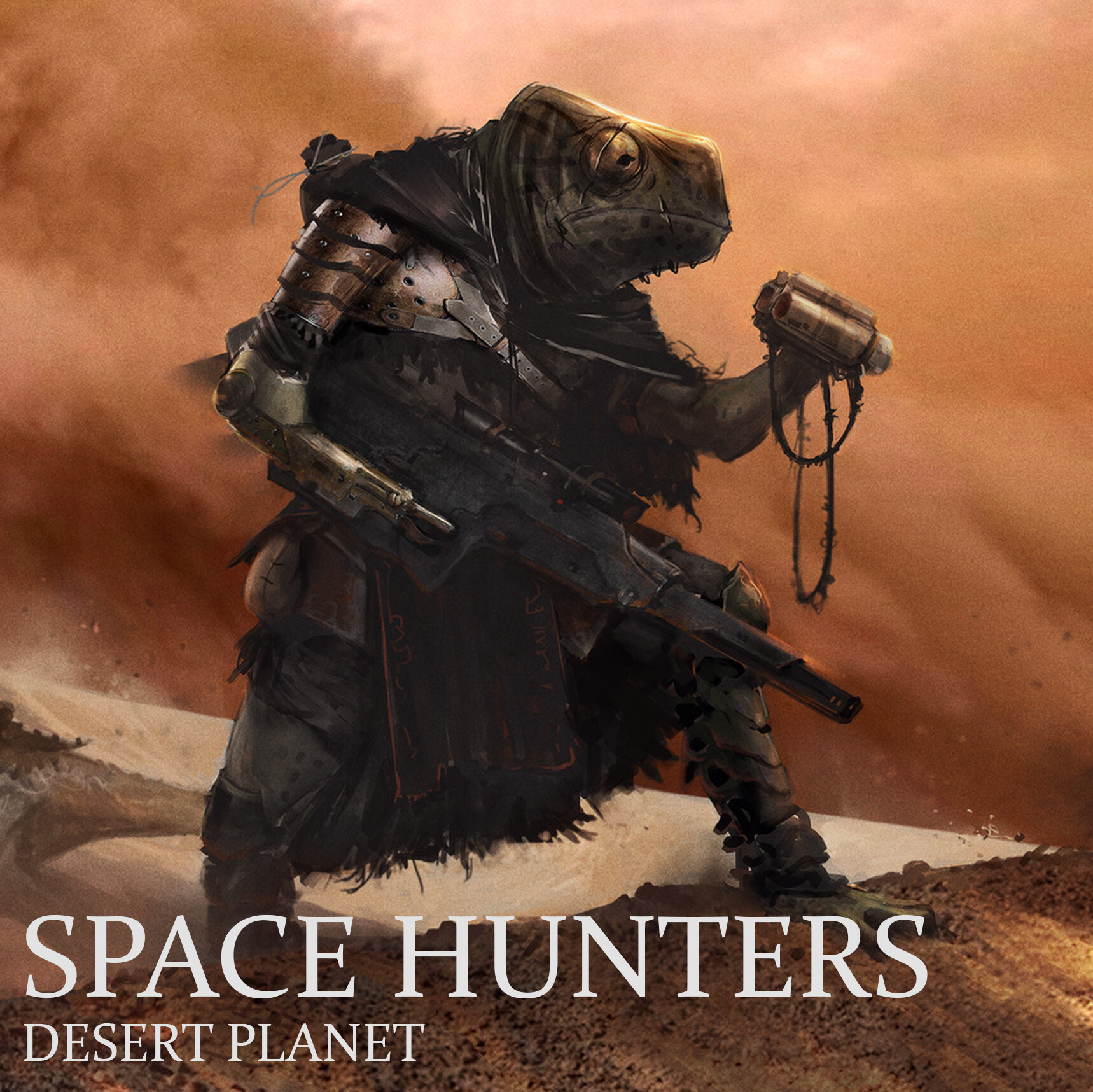 ArtStation - Space Hunters: Desert Planet