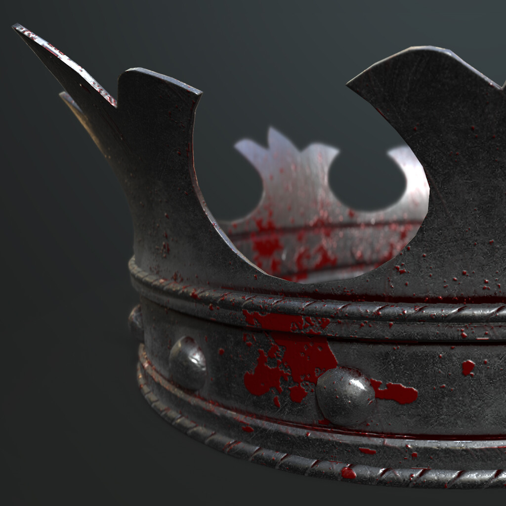 ArtStation - Bloody Medieval Crown