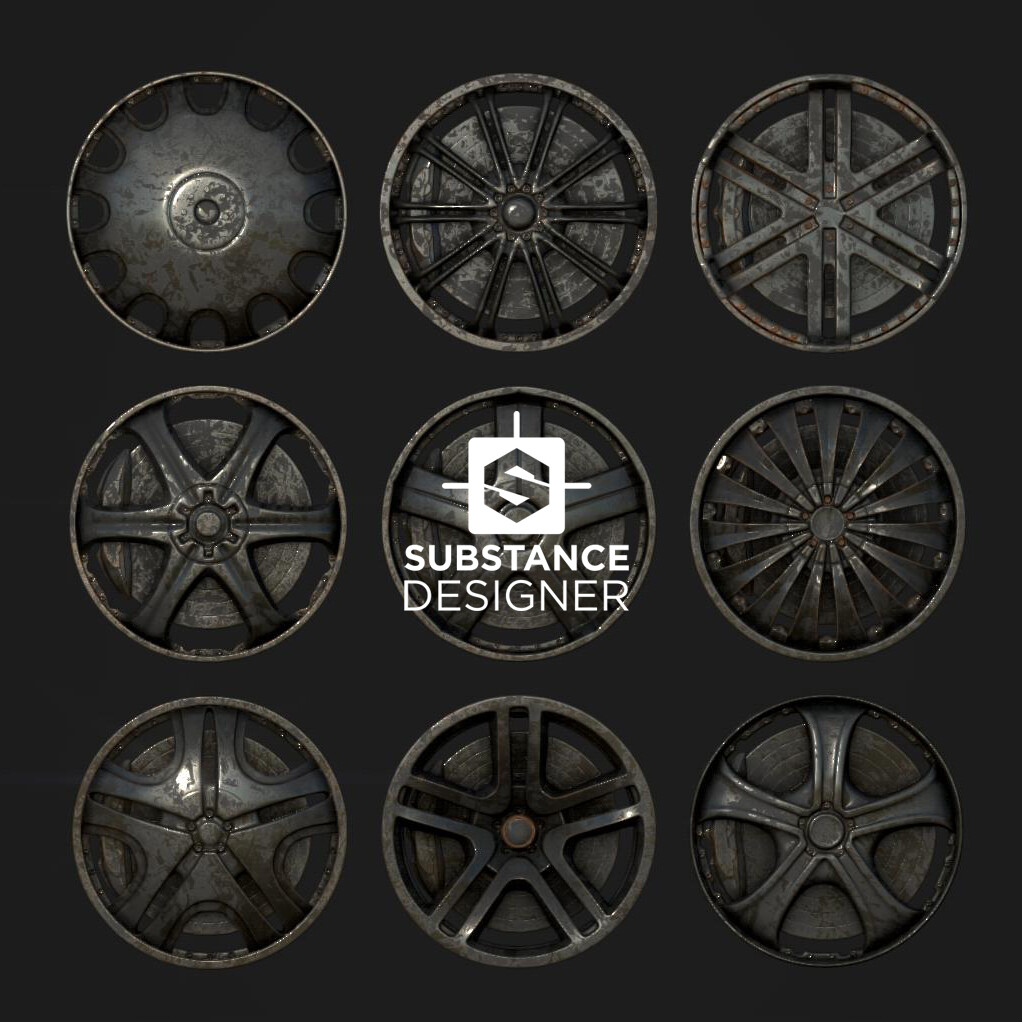 ArtStation - Substance Designer Wheel