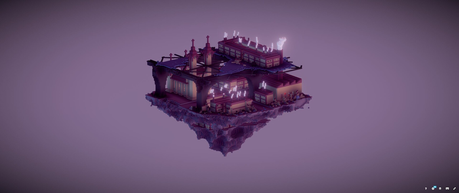 ArtStation - Mini Steampunk Island