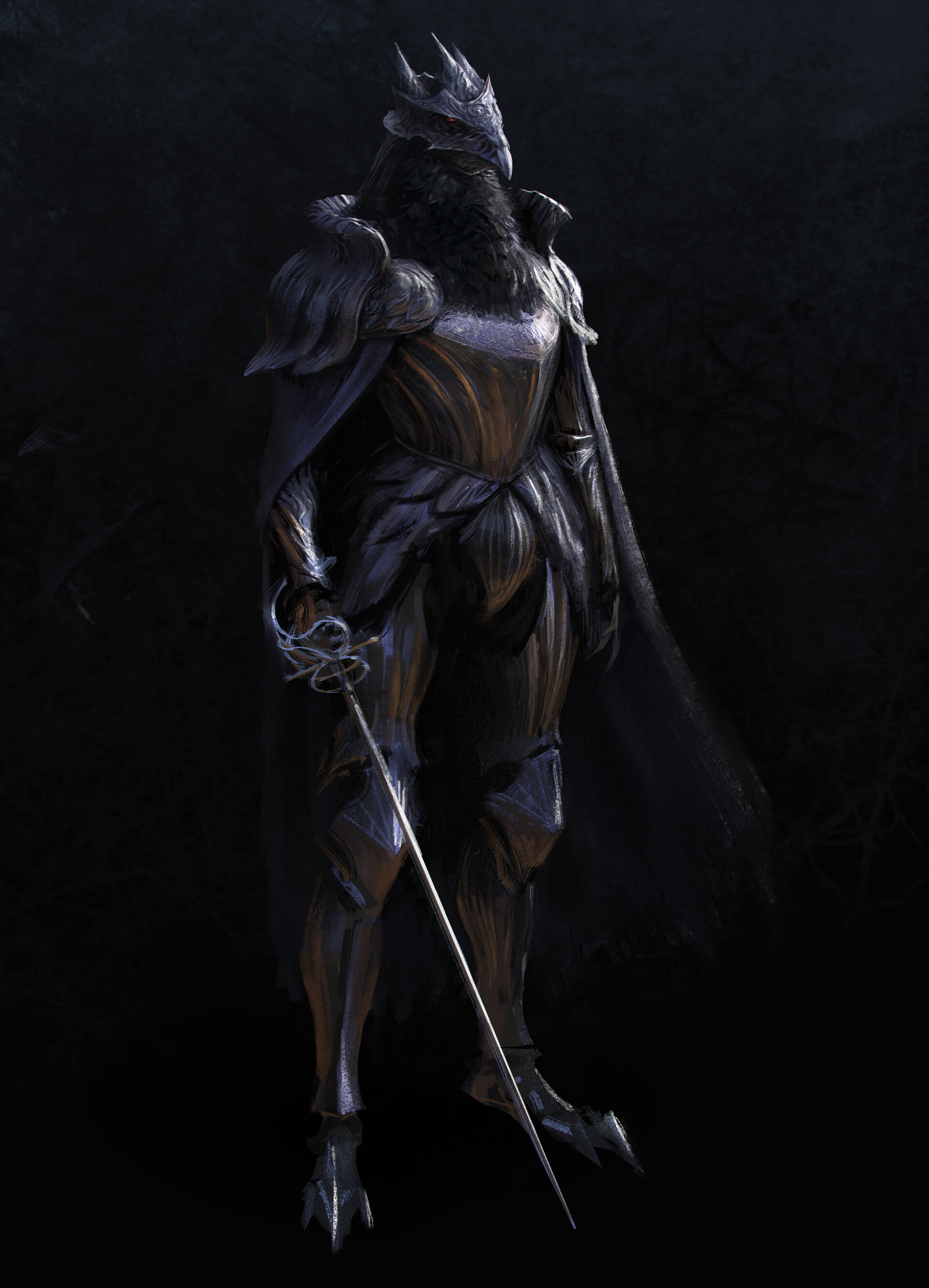 ArtStation - Corviknight Knight