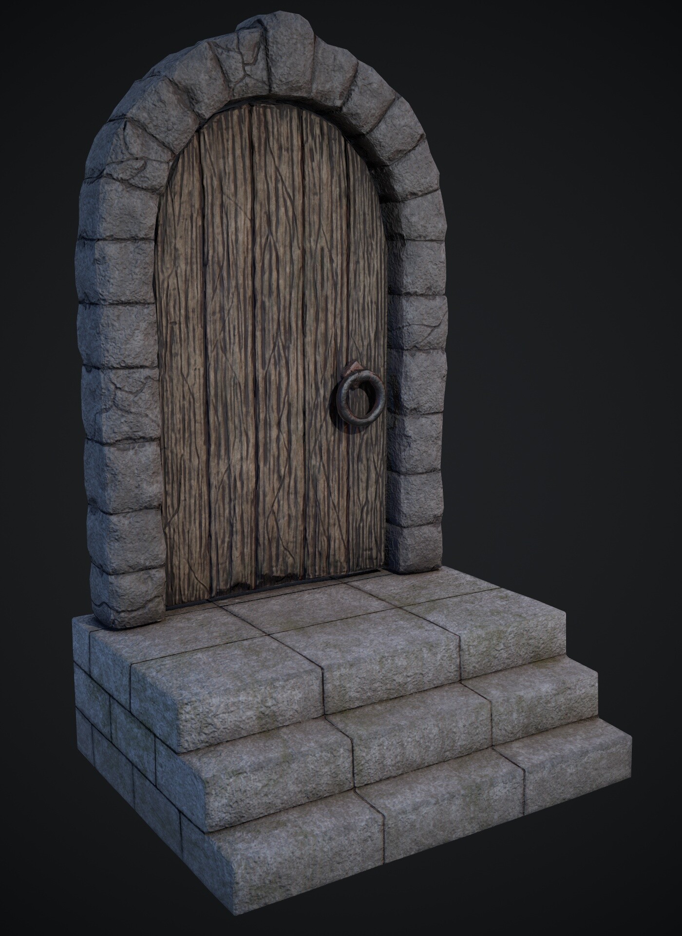 ArtStation - Medieval Door