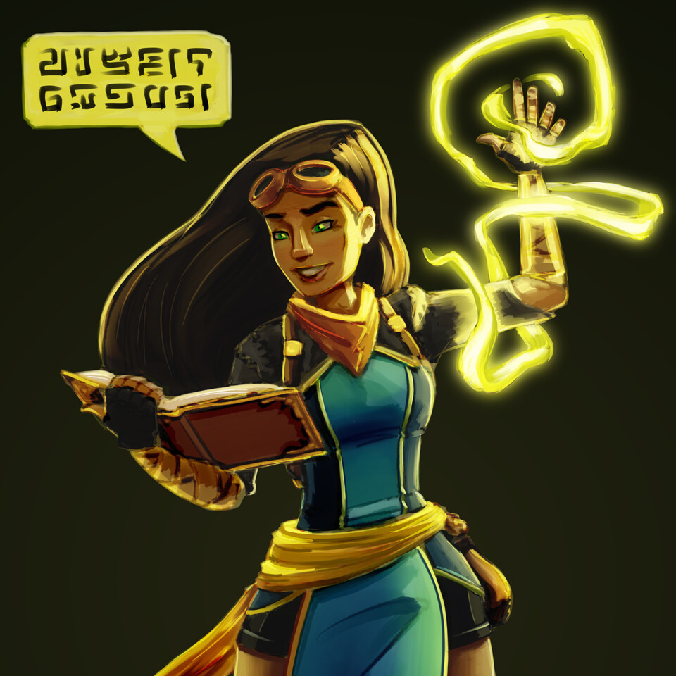 ArtStation - Post Apocalyptic Wizard