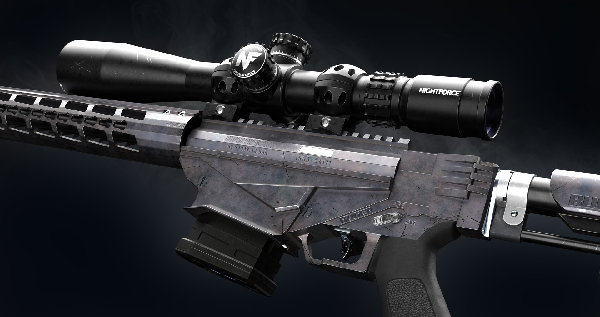ArtStation - Ruger Precision Rifle