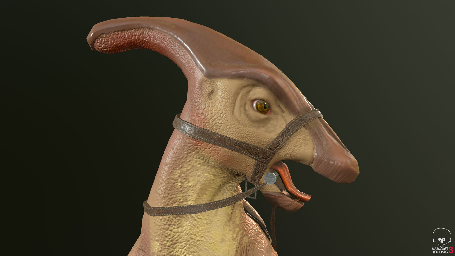 ArtStation - Parasaur model :D