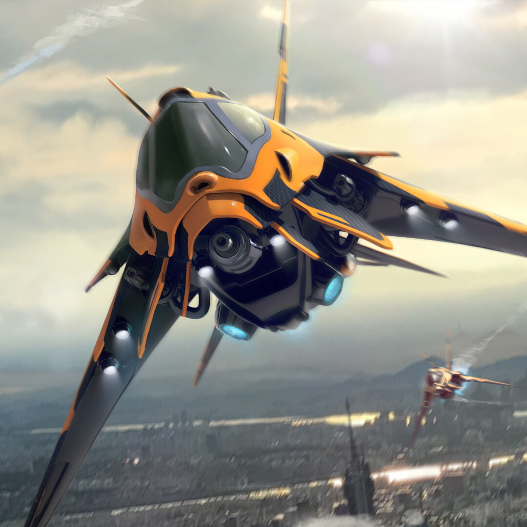 ArtStation - Fighter concept