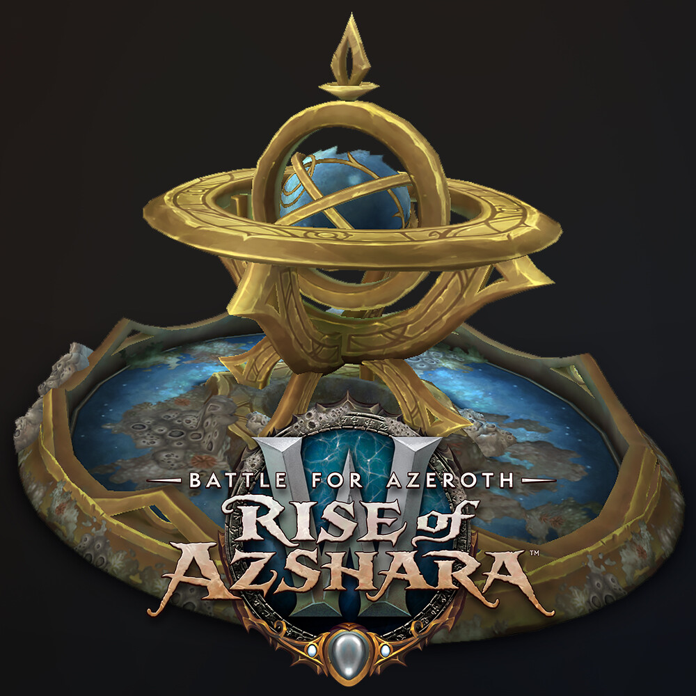 ArtStation - Zin-Azshari Props - World of Warcraft: Battle for Azeroth