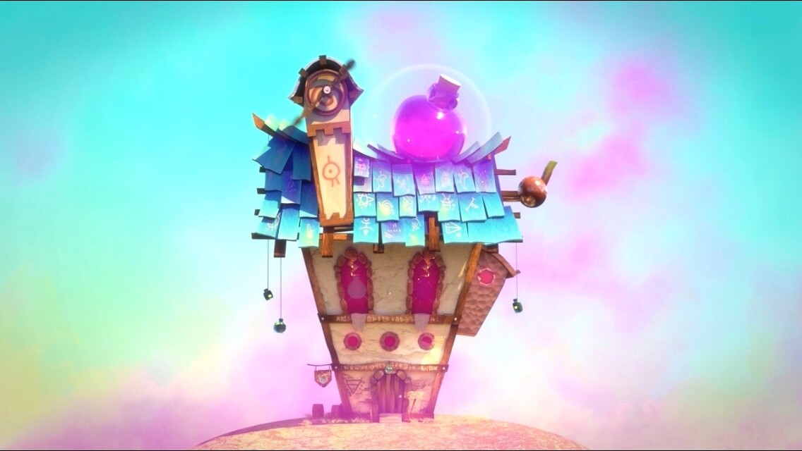 ArtStation - TIME MAGIC HOUSE POTION SHOP