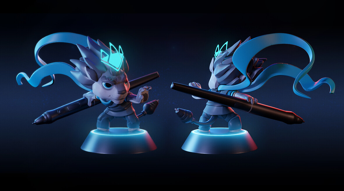 ArtStation - 3D Mascot Character Design