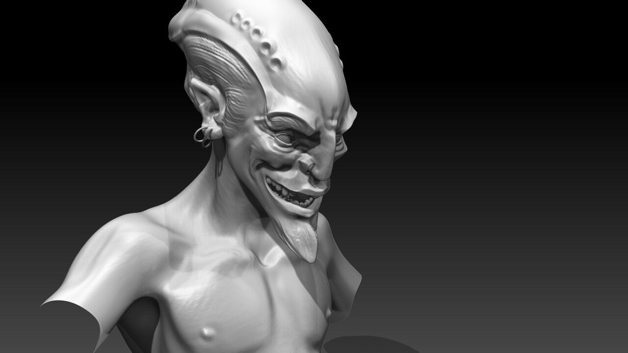 ArtStation - Alien Bust