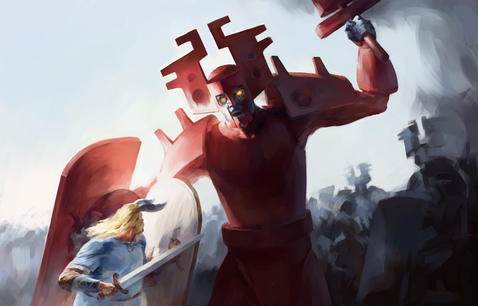 ArtStation - Iver fight against Bellower