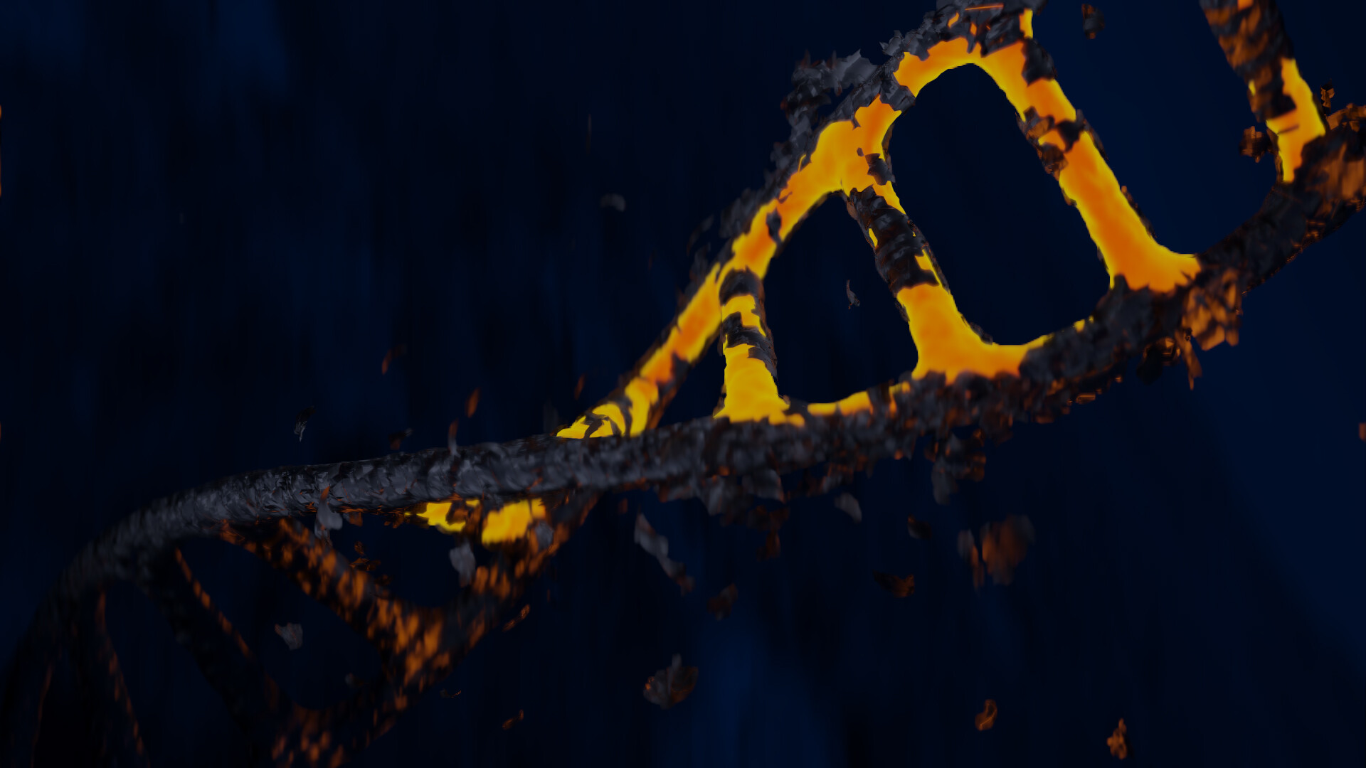 ArtStation - DNA Mutated by radioactive