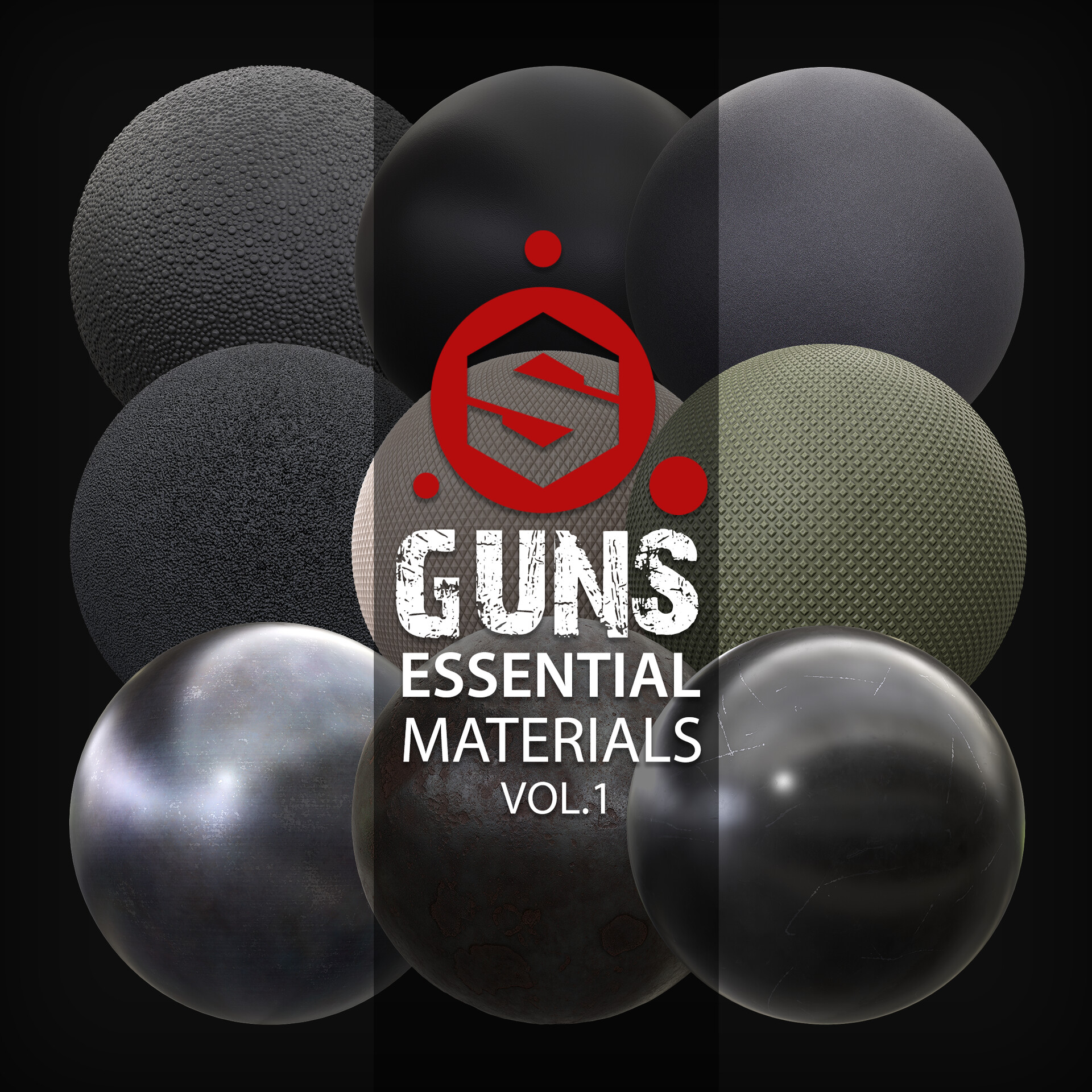 ArtStation - Guns Essential Materials Vol.01