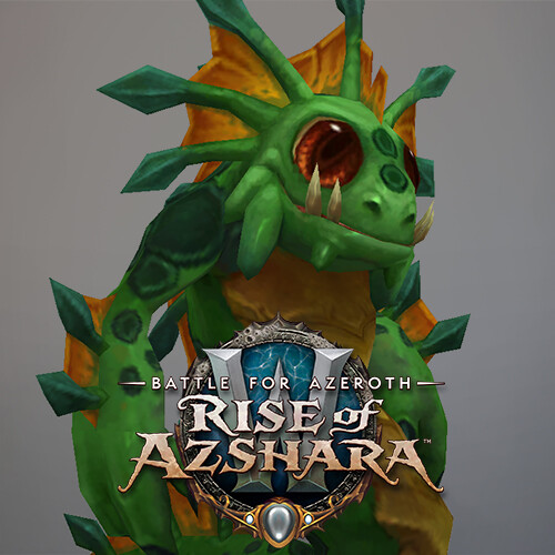 ArtStation - World of Warcraft 8.2 Baby Naga