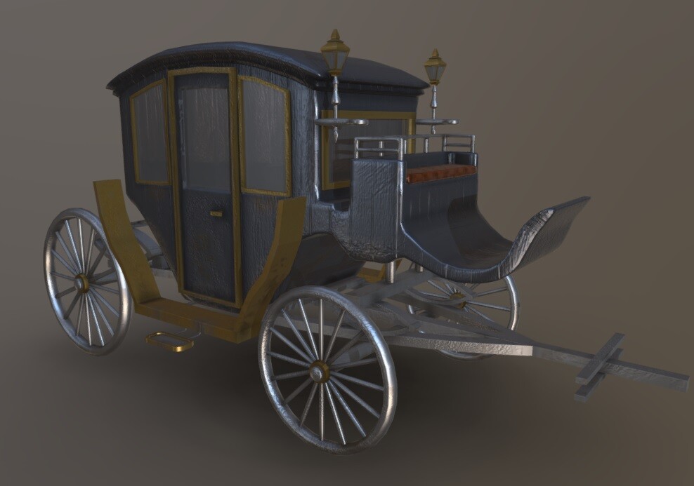ArtStation - Carriage Model