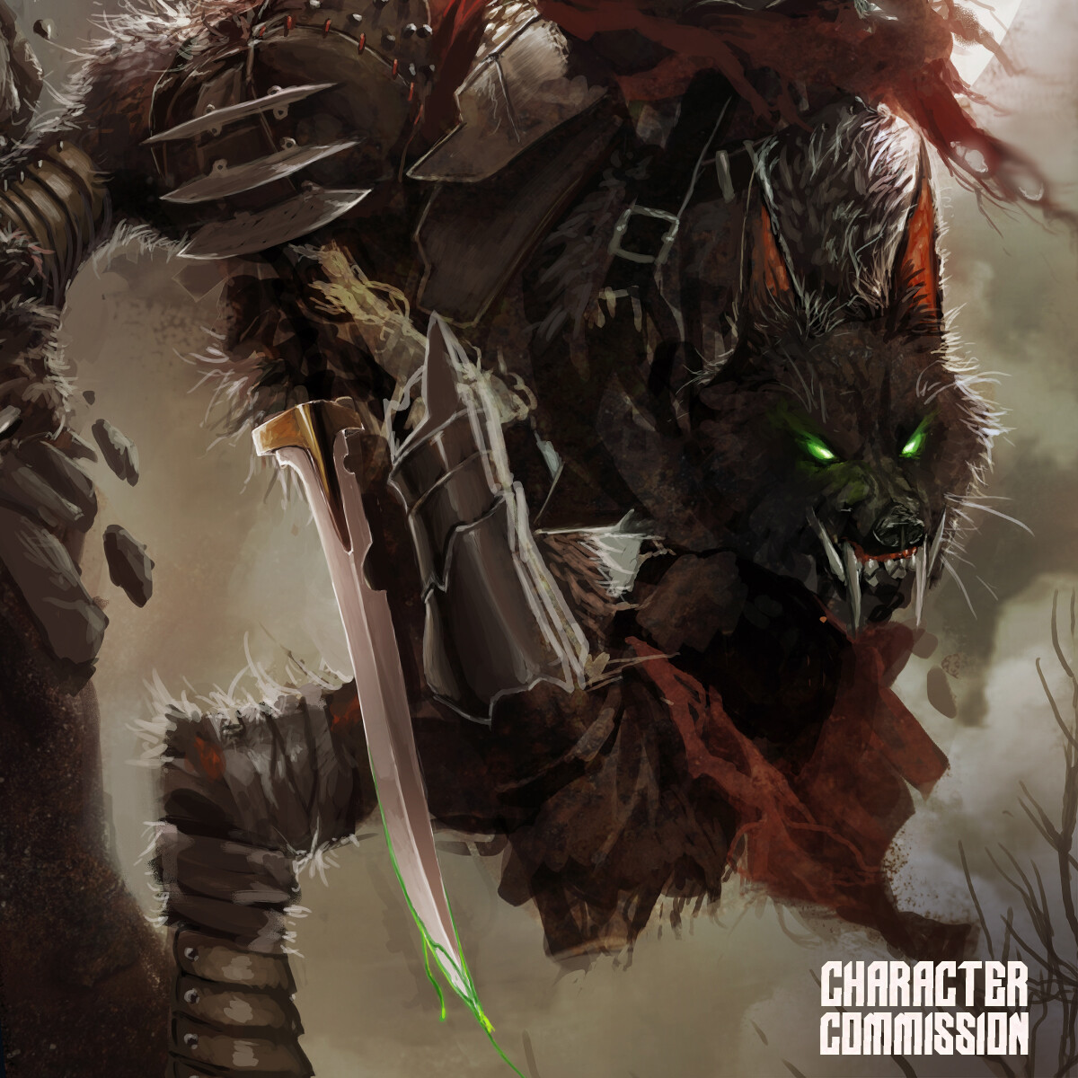 ArtStation - Lycan Concept Art / Splash screen