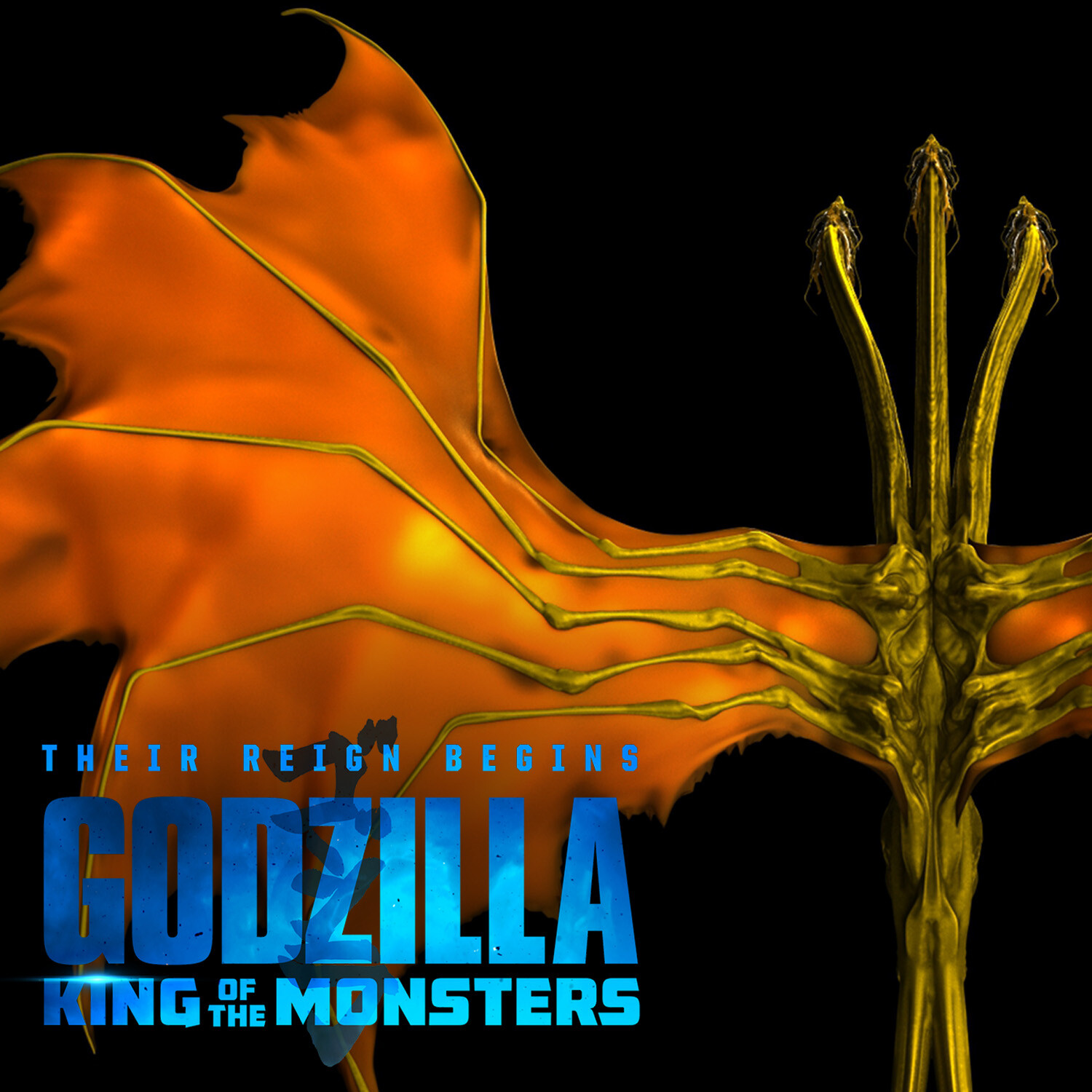 ArtStation - Godzilla: King of the Monsters - King Ghidorah / Monster Zero