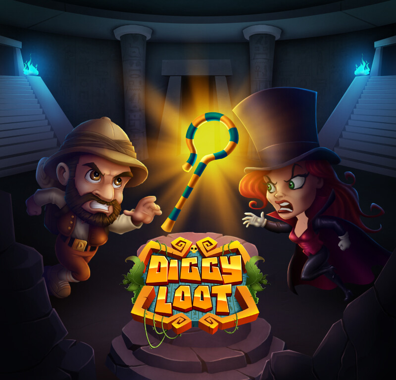 ArtStation - Diggy Loot Promo Art