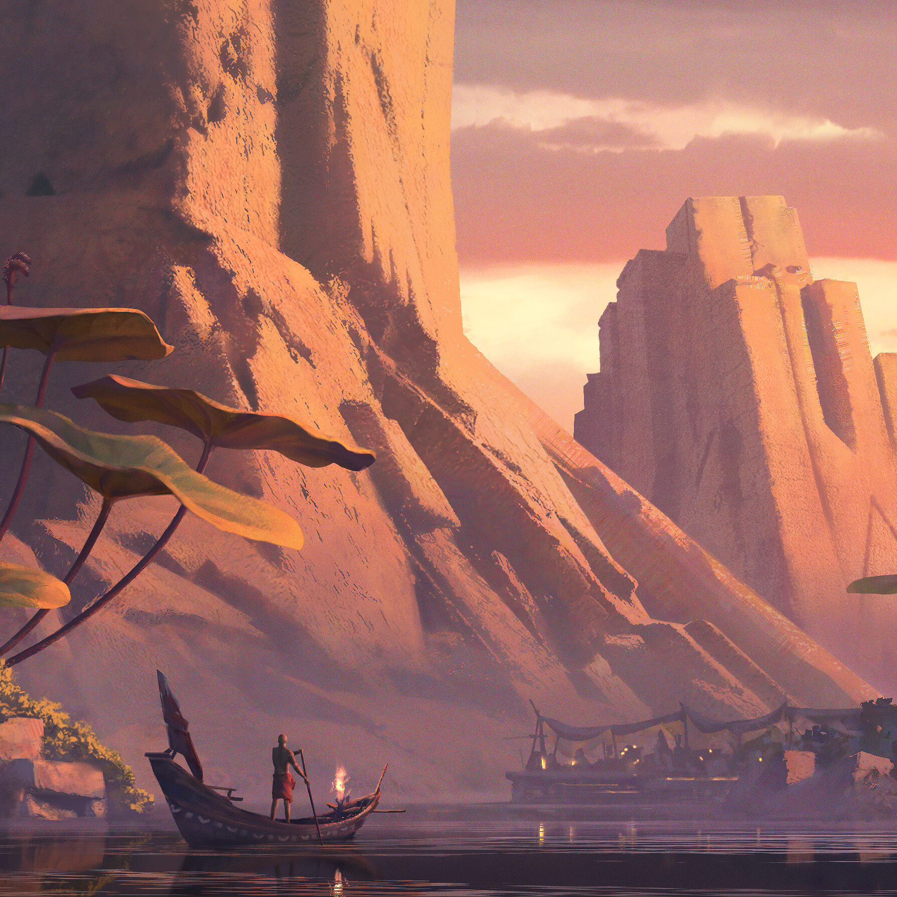 ArtStation - WATER TEMPLES 3