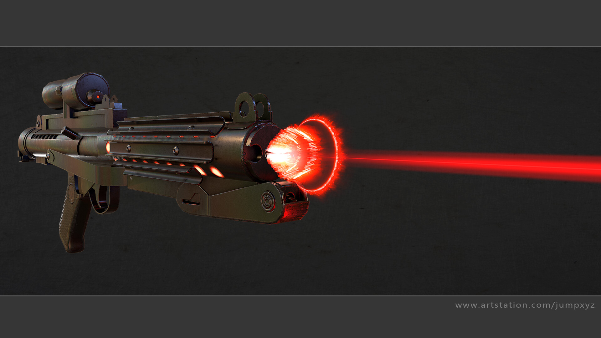 ArtStation - E_11 Blaster_ROTJ