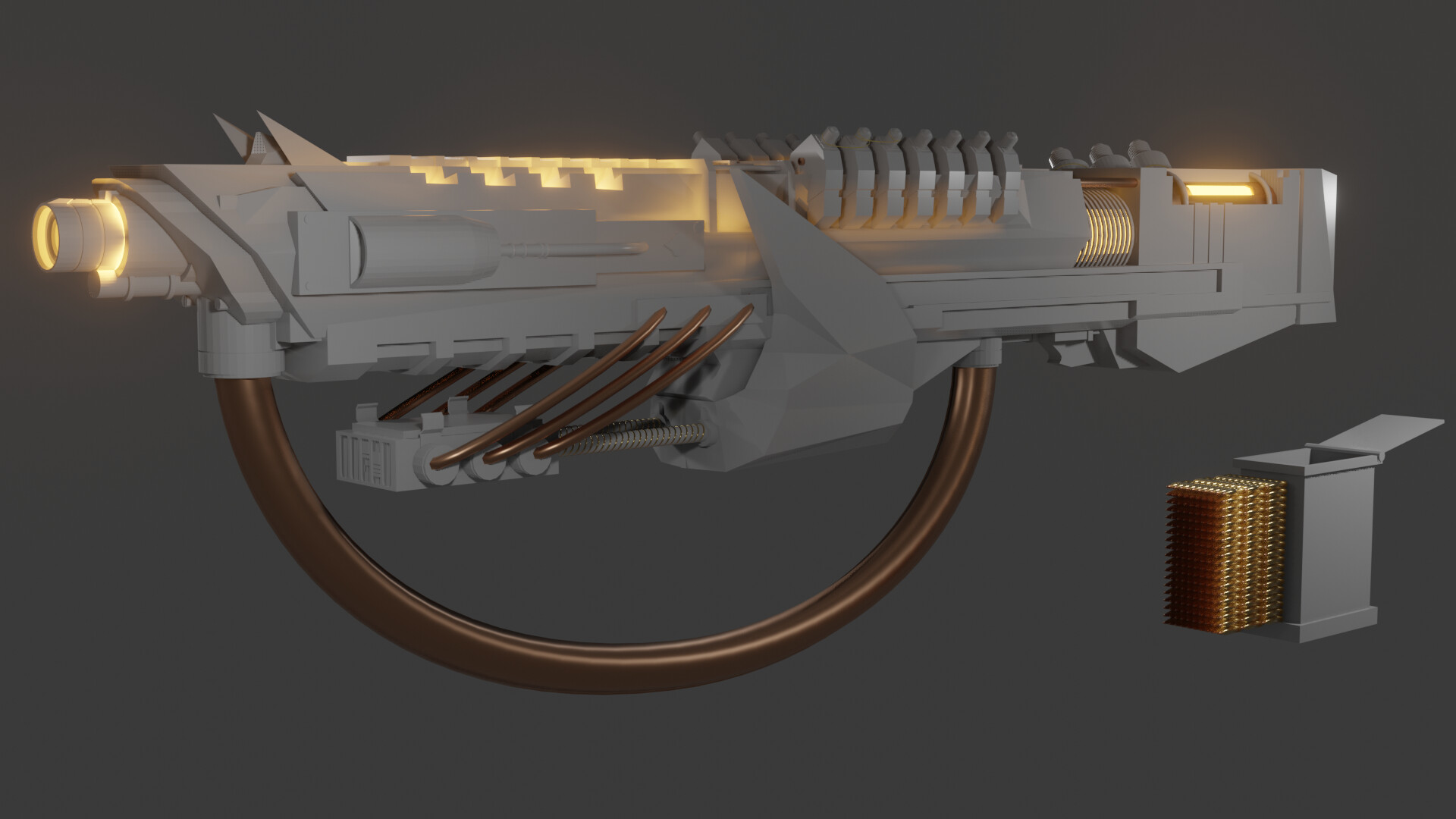 ArtStation - HADES (Heavy Assault-Rifle)