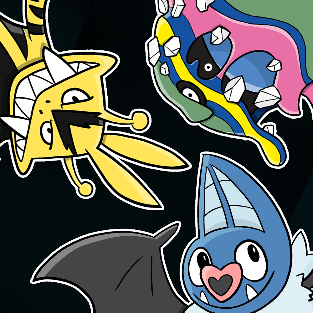 ArtStation - Various Favorite Pokemon