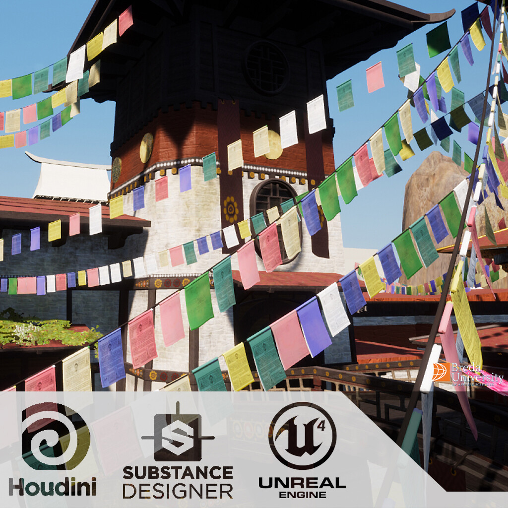 ArtStation - [Houdini] - Cloth simulation