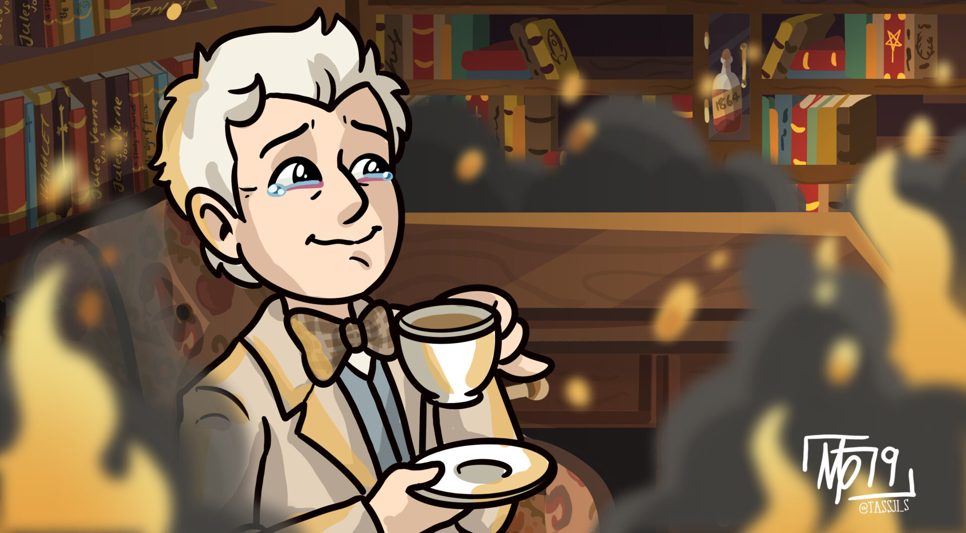 ArtStation - Dewy-eyed angel