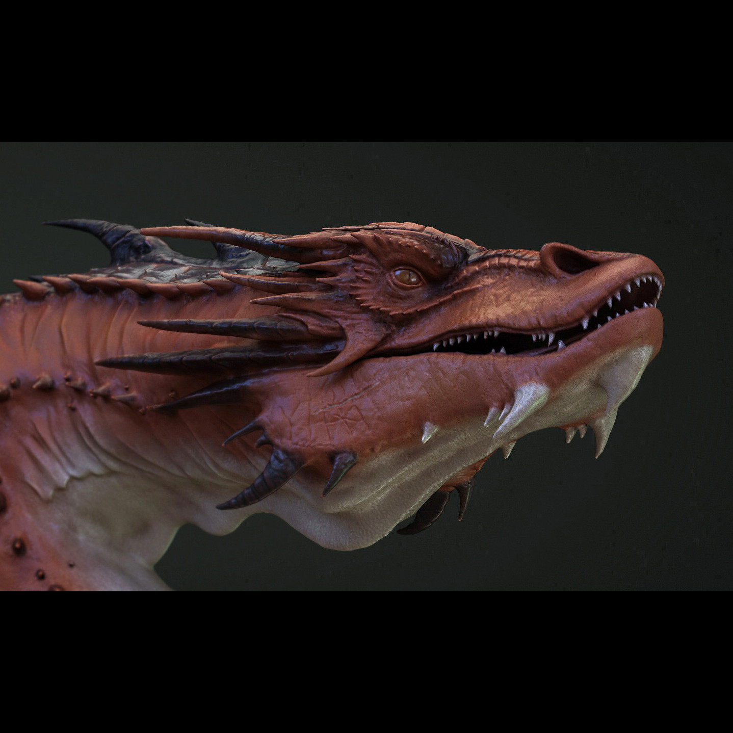 ArtStation - smaug sculpture
