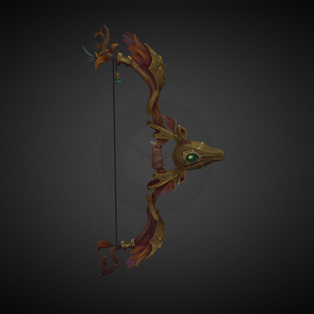 ArtStation - Bow of the Autumn Spirit