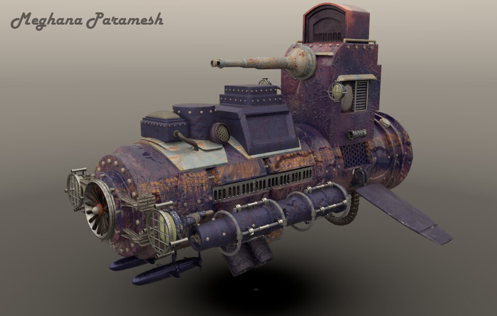 ArtStation - Submarine Concept art