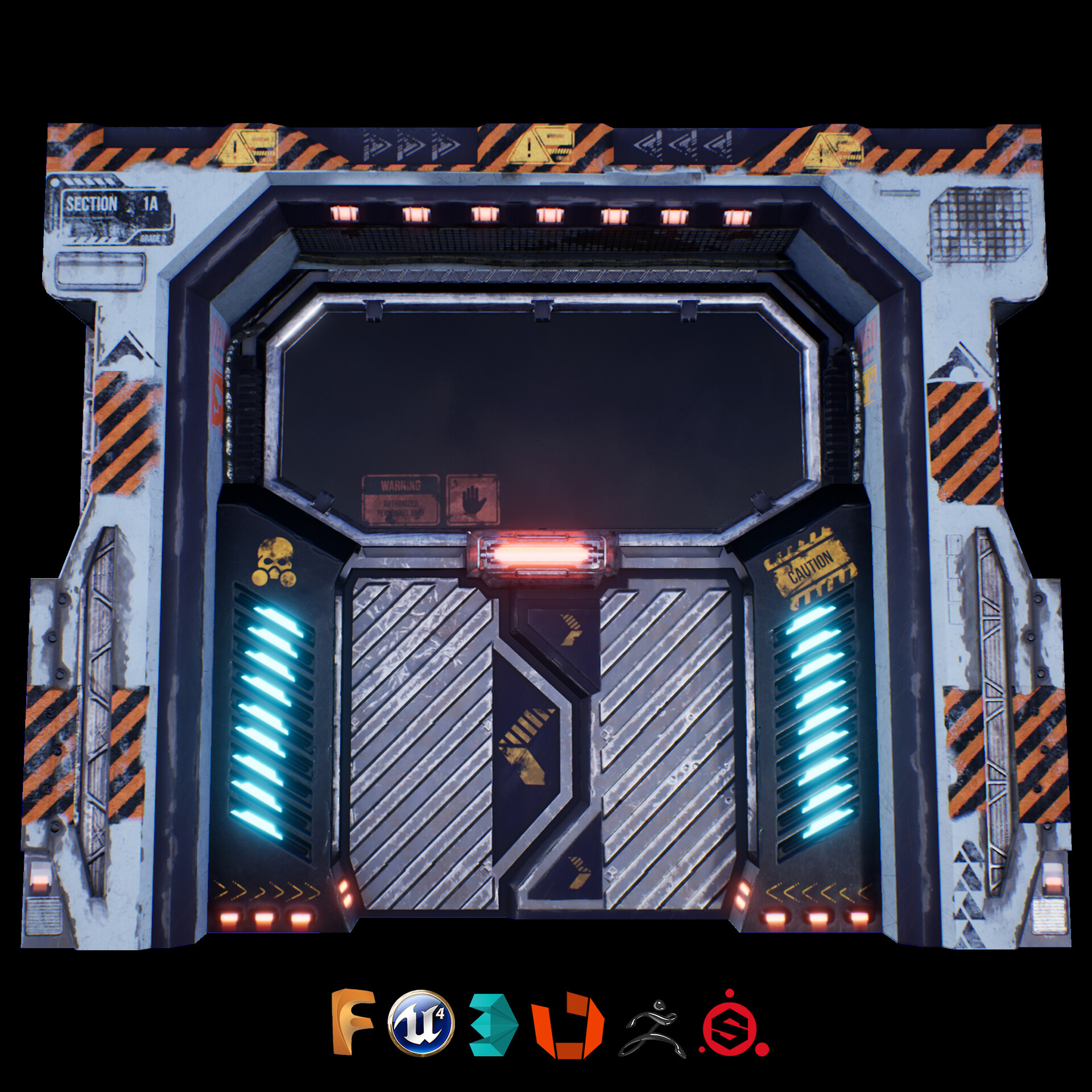 ArtStation - Sci-Fi Gate