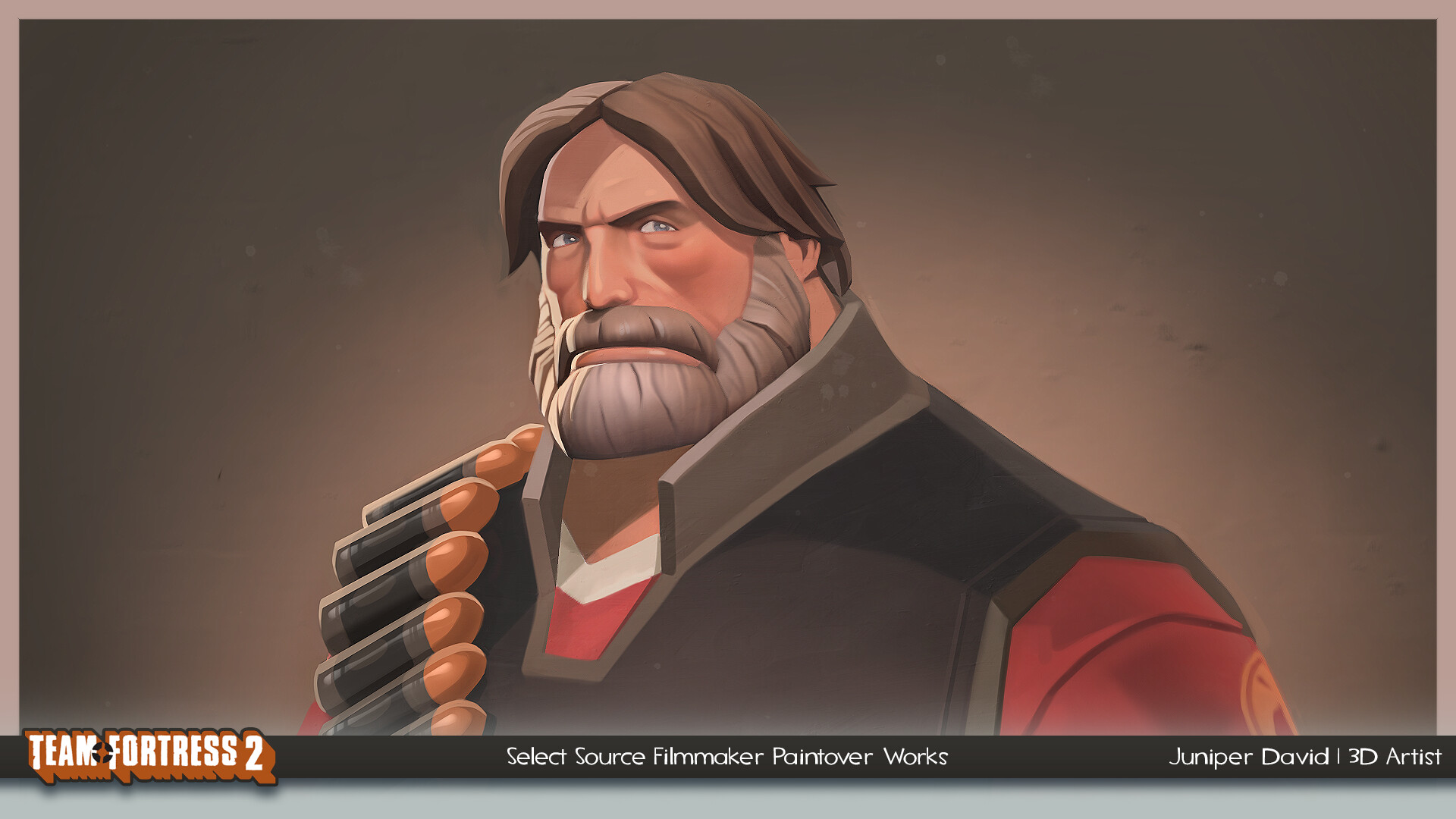 ArtStation - Team Fortress 2 - Select SFM+Paintover Works