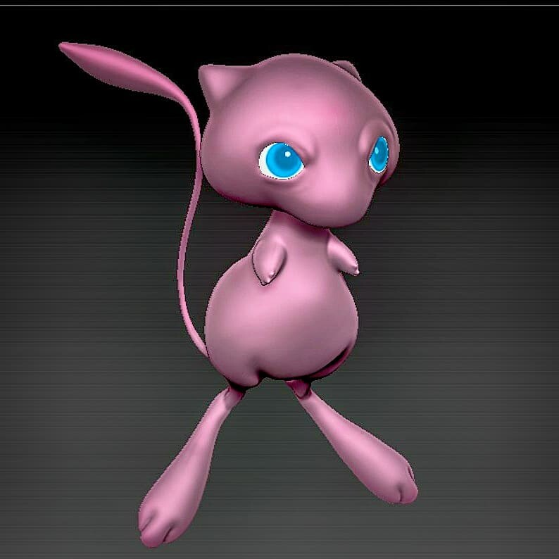 ArtStation - Mew - pokemon's creature