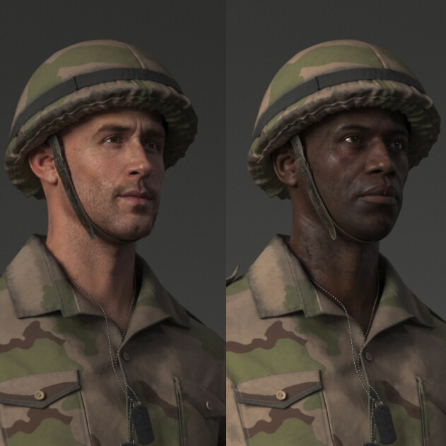 ArtStation - Soldier Characters