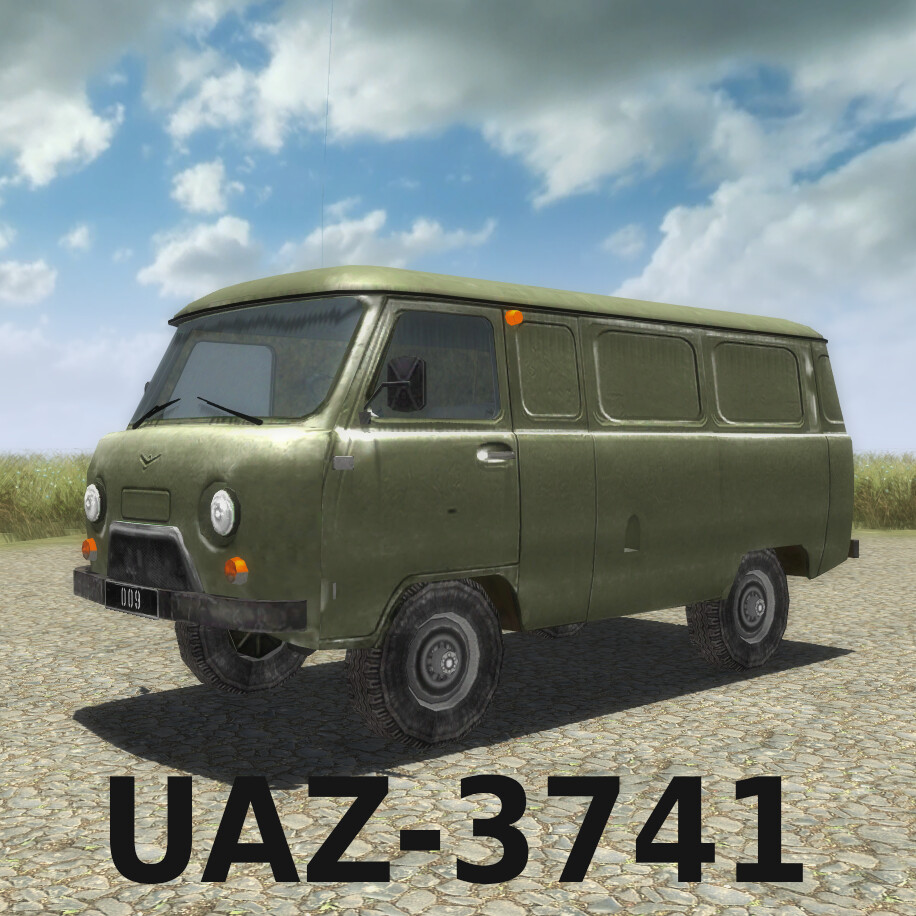 ArtStation - UAZ-3741