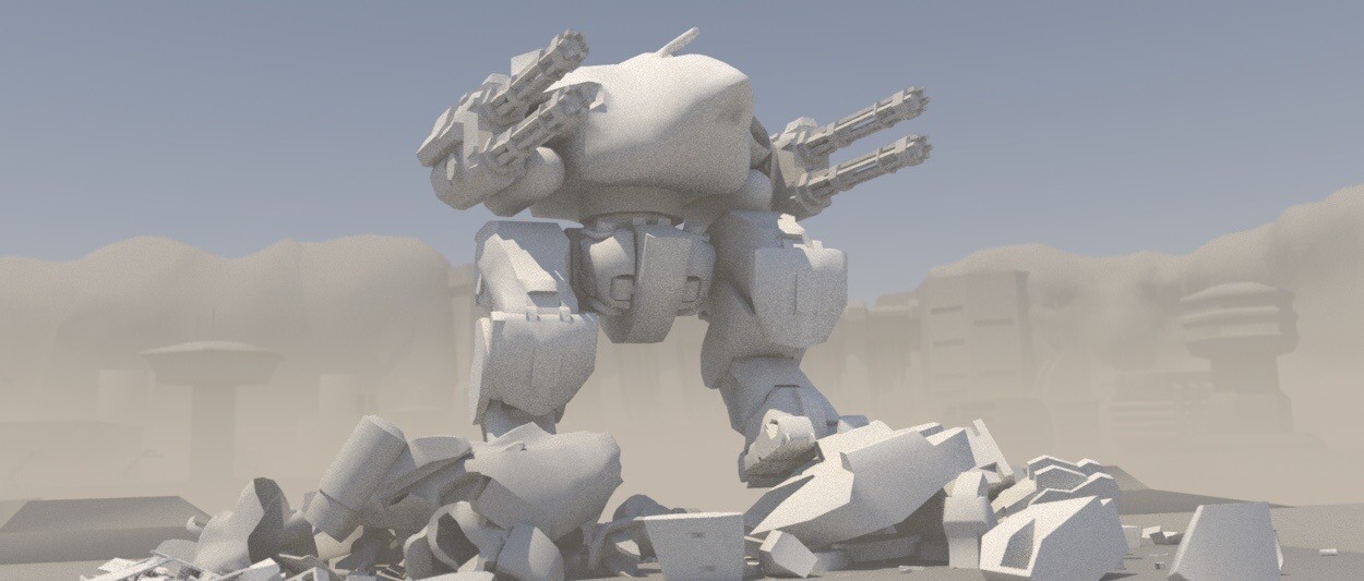 ArtStation - "Warfare" Animation Short (Scenes WIP)