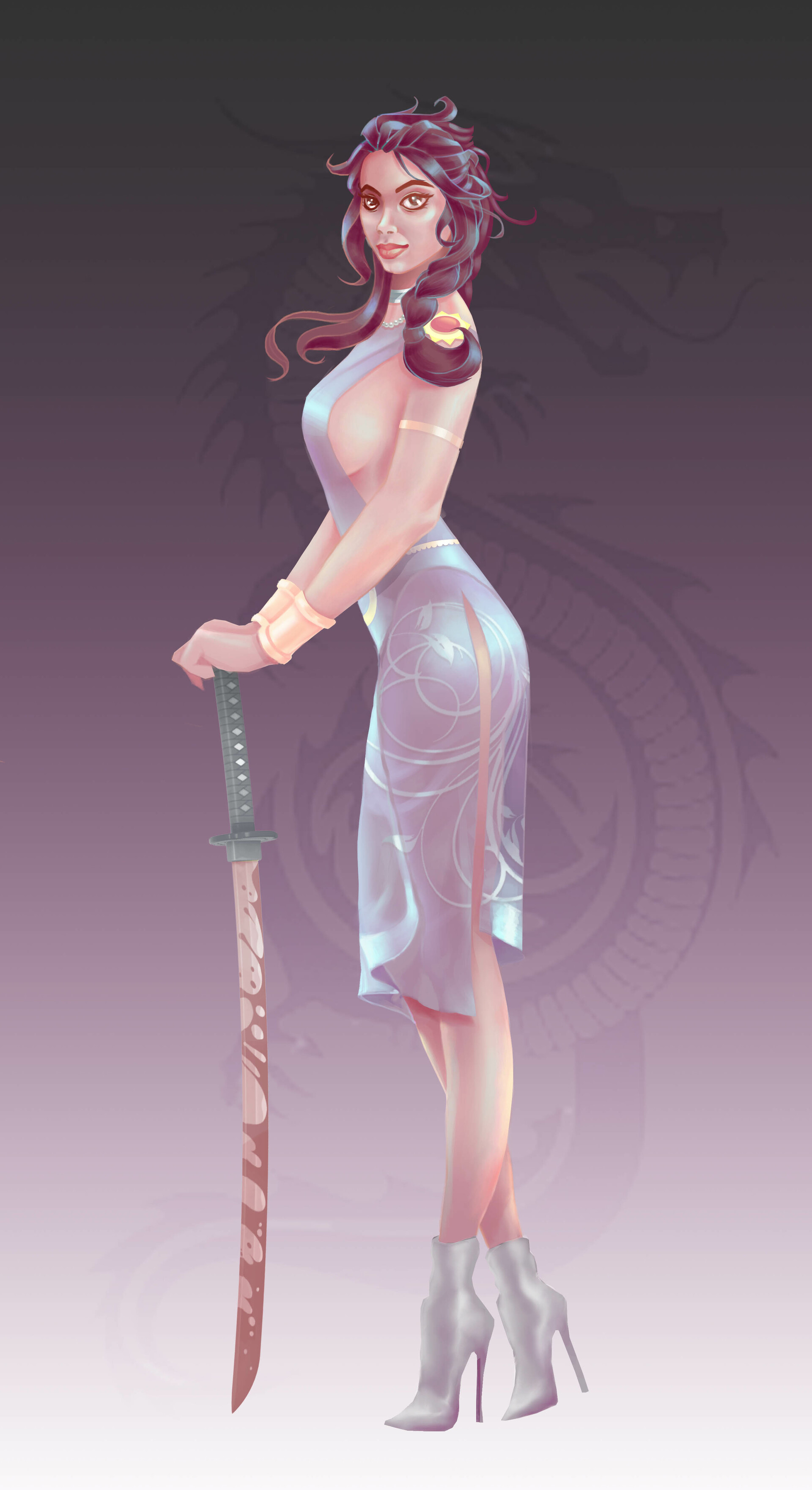 ArtStation - 2D Character Concept Art : War Queen
