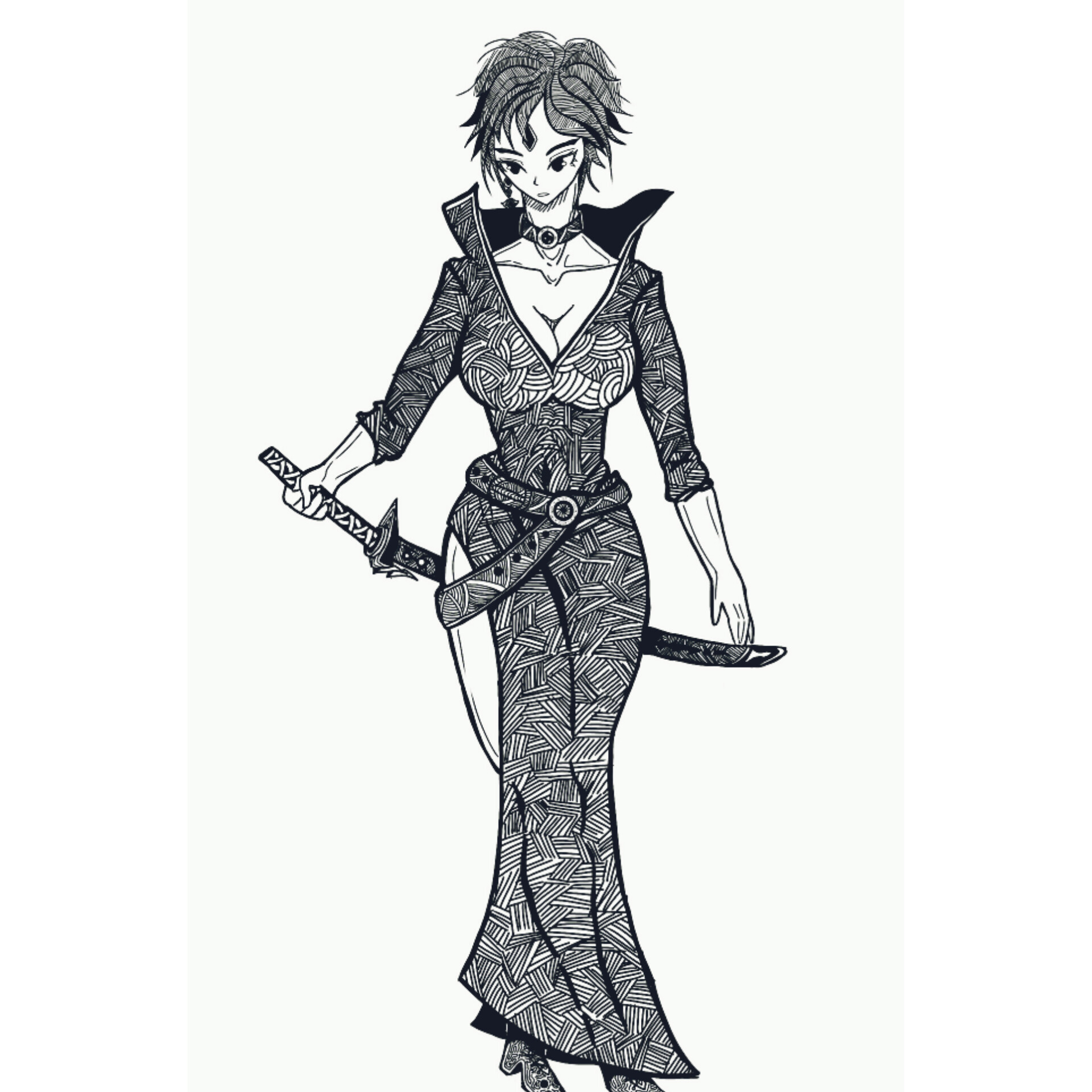 ArtStation - Sword Master (OC)