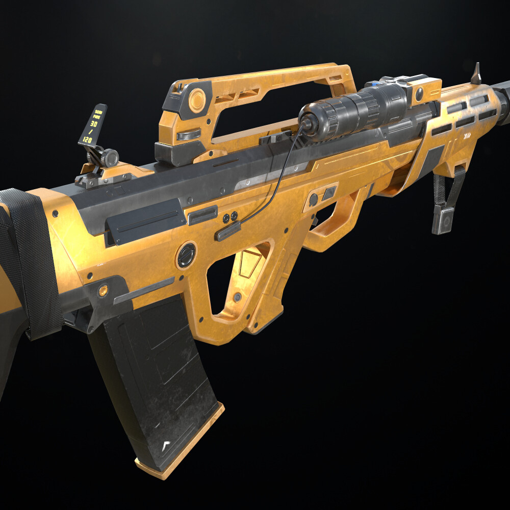ArtStation - Yellow Rifle