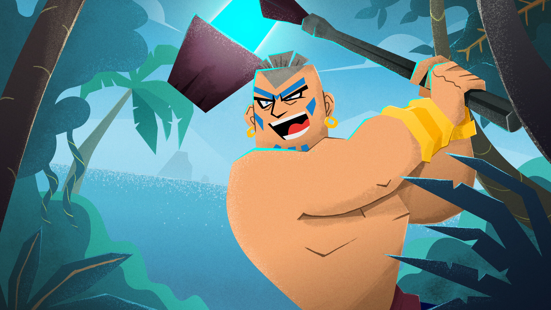 ArtStation - Illustration style development for motion comic