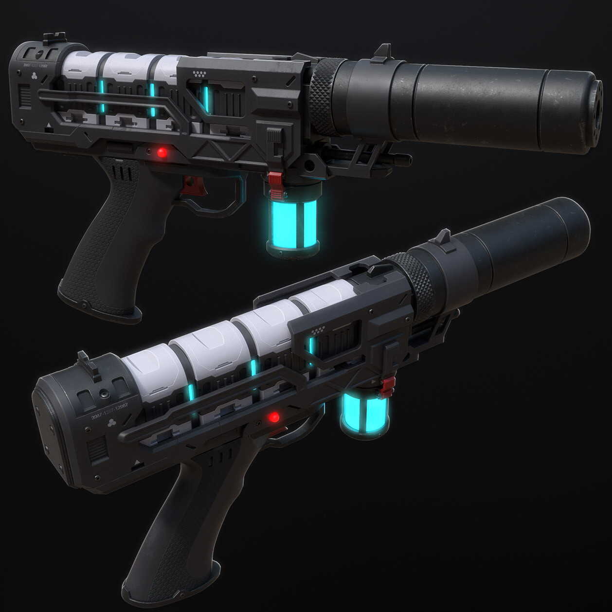 ArtStation - Sci-Fi Blaster
