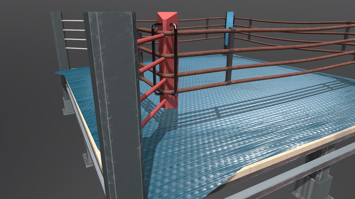 ArtStation - Boxing ring