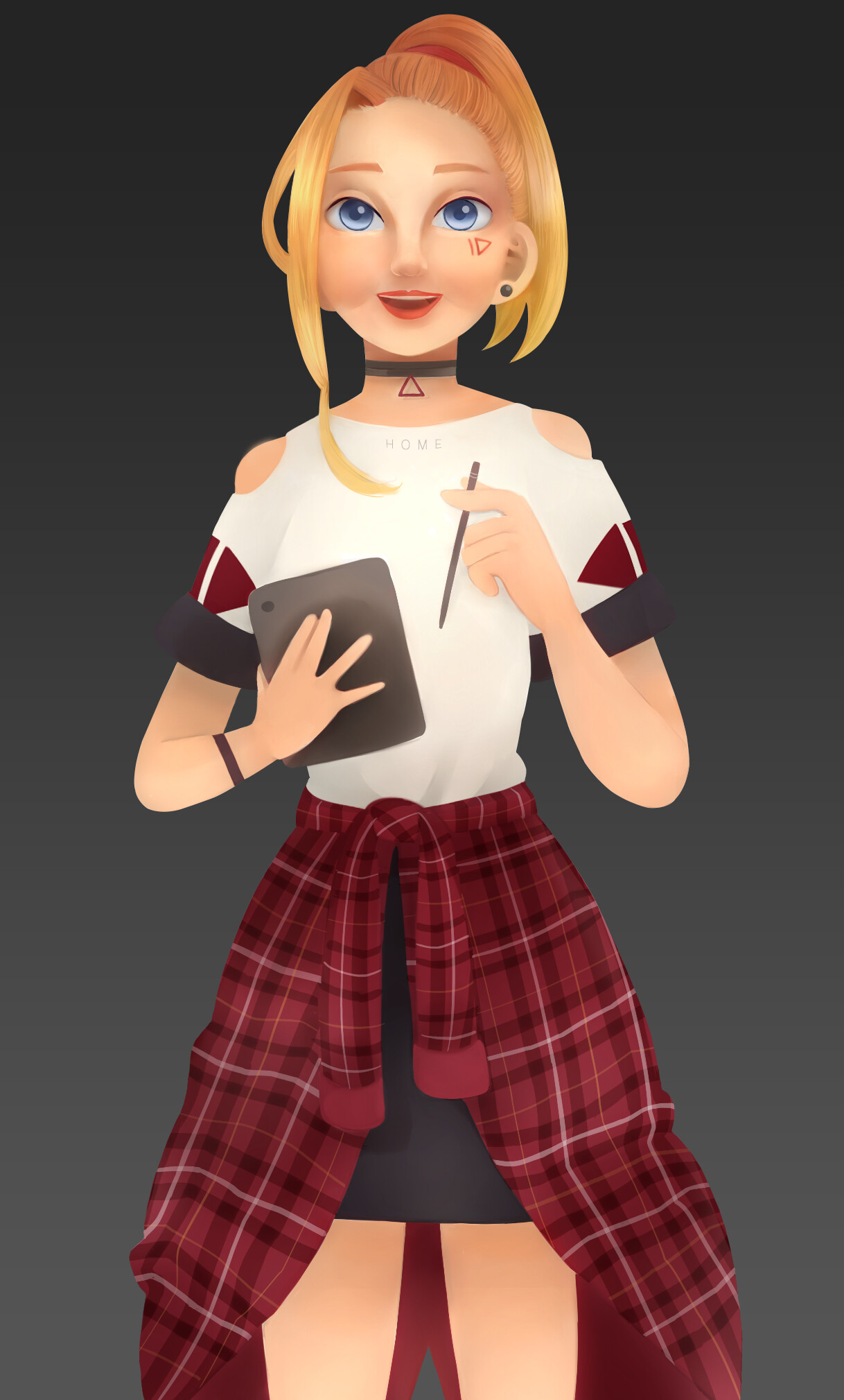 ArtStation - [Character Game Design] Jennie