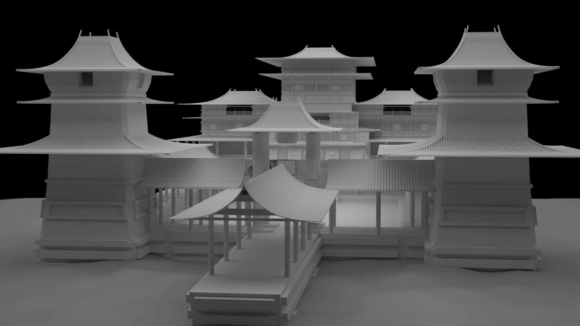 ArtStation - China house