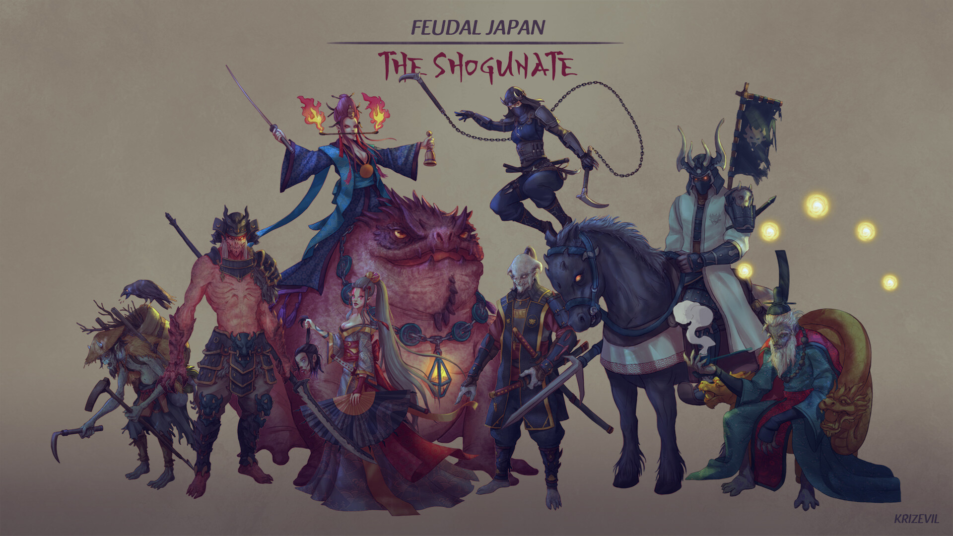 ArtStation - Feudal Japan: The Shogunate