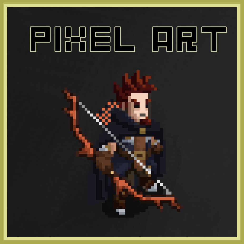 ArtStation - Pixel Art - Character Design