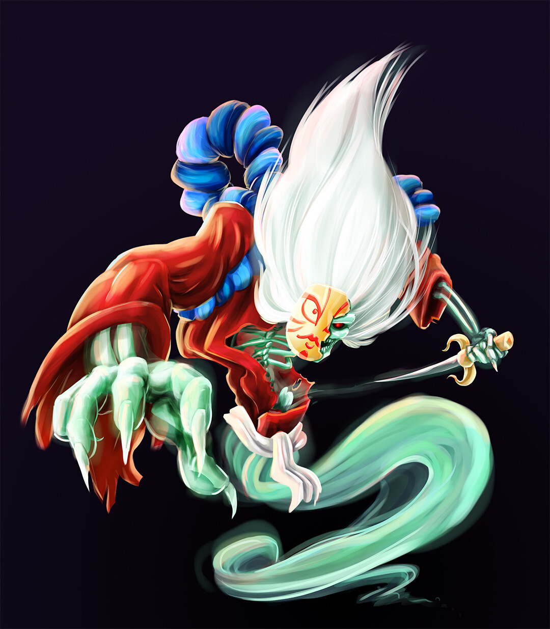 ArtStation - Kabuki Ghost