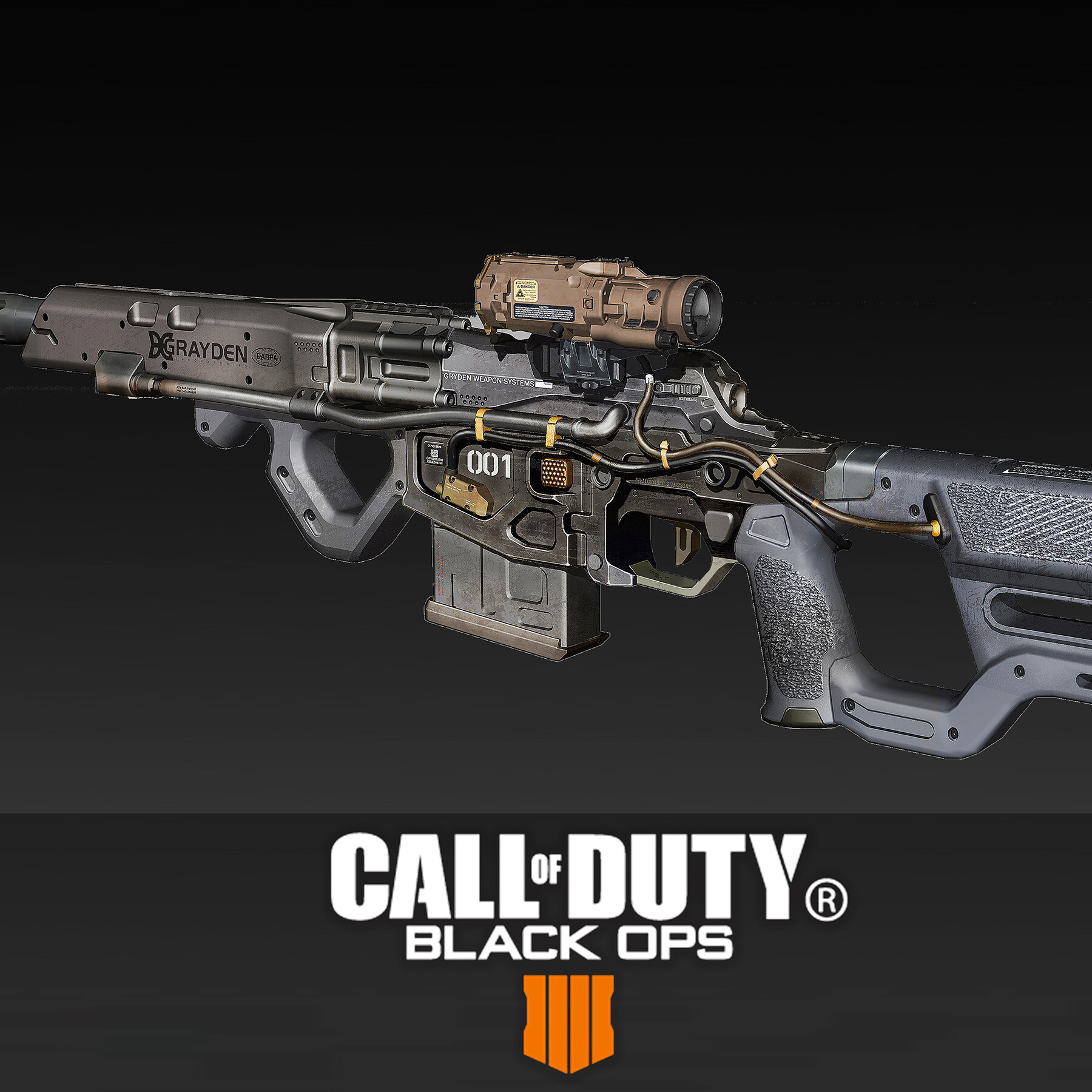ArtStation - Call of Duty Black Ops 4 Weapon Concept The Tempest